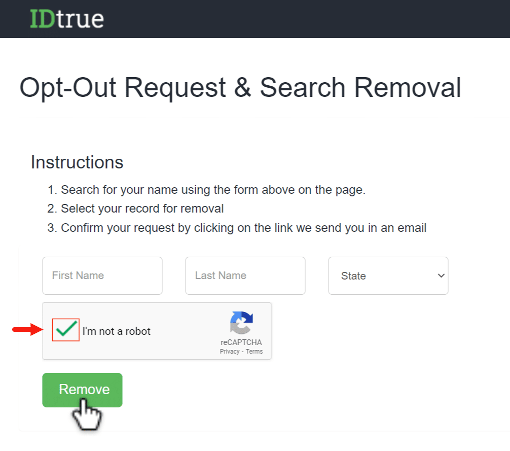 ID True: How to Opt Out of ID True | Step-by-Step Instructions - Optery