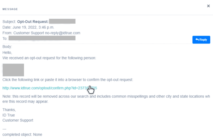 ID True: How to Opt Out of ID True | Step-by-Step Instructions - Optery