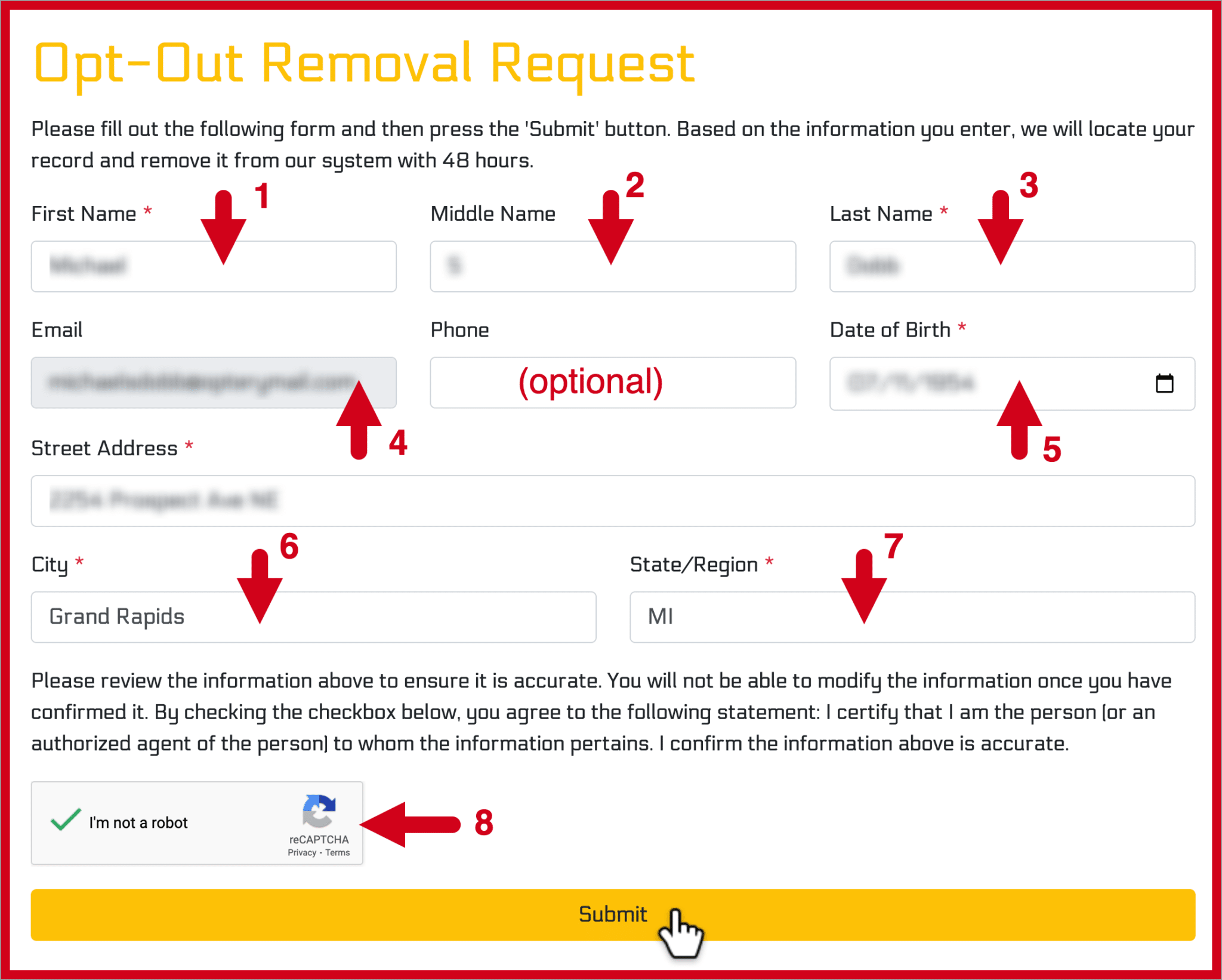 CyberBackgroundCheck: How to Opt Out and Remove Yourself from ...