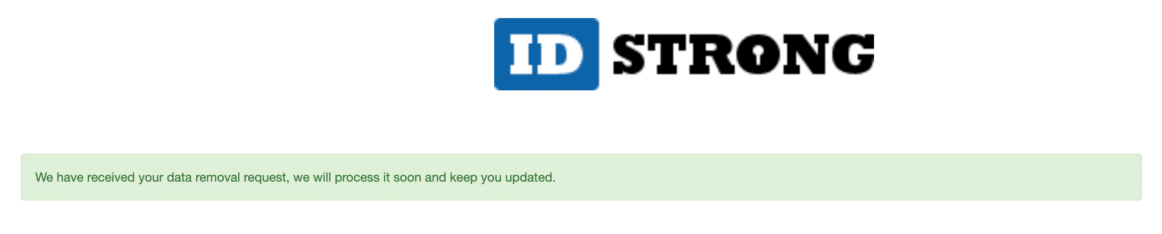 How to Opt Out of IDStrong in 2025 | Step-by-Step Instructions - Optery