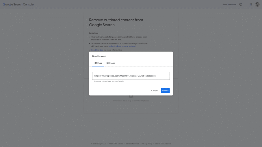 Optery and Google's Content Removal Tools - Optery