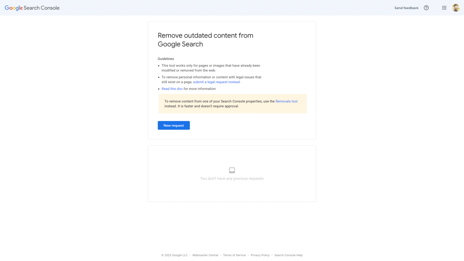Optery and Google's Content Removal Tools - Optery