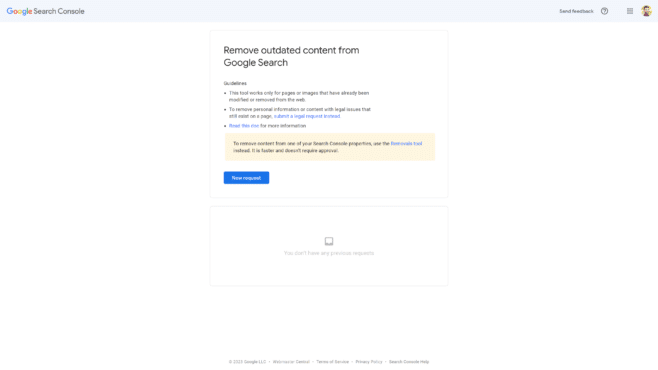 Optery and Google's Content Removal Tools - Optery