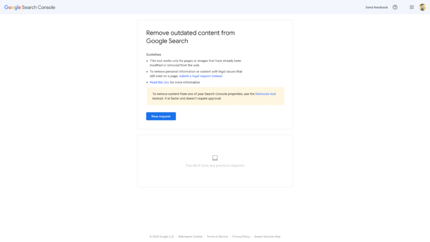 Optery and Google's Content Removal Tools - Optery