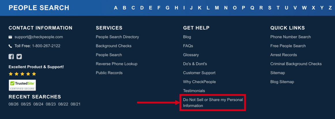 How to Opt Out of CheckPeople in 2025 | Step-by-Step