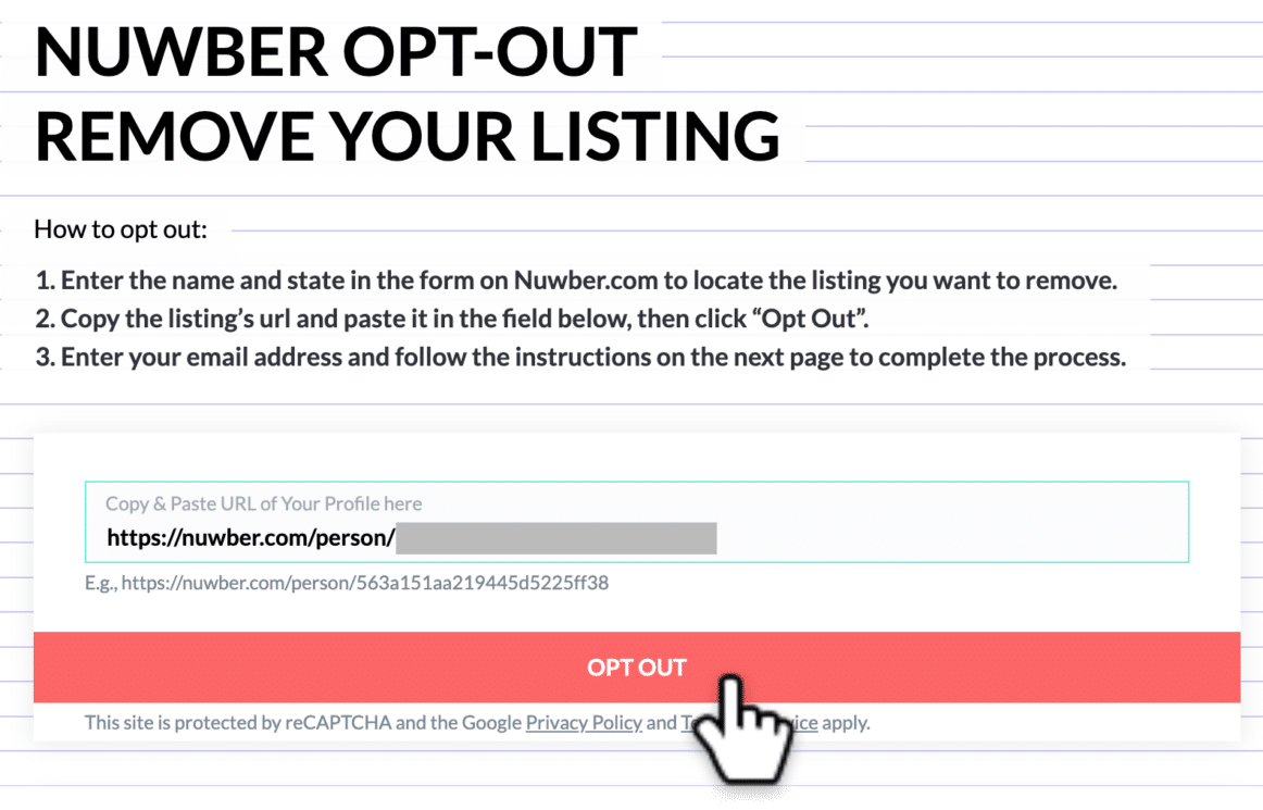 How to Opt Out of Nuwber in 2025 | Step-by-Step Instructions - Optery