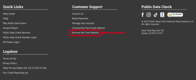 Public Data Check: How to Opt Out of Public Data Check | Step-by-Step ...