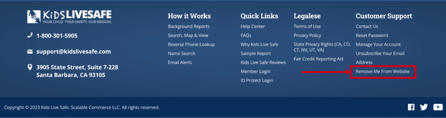 KidsLiveSafe.com: How to Opt Out of KidsLiveSafe.com | Step-by-Step ...