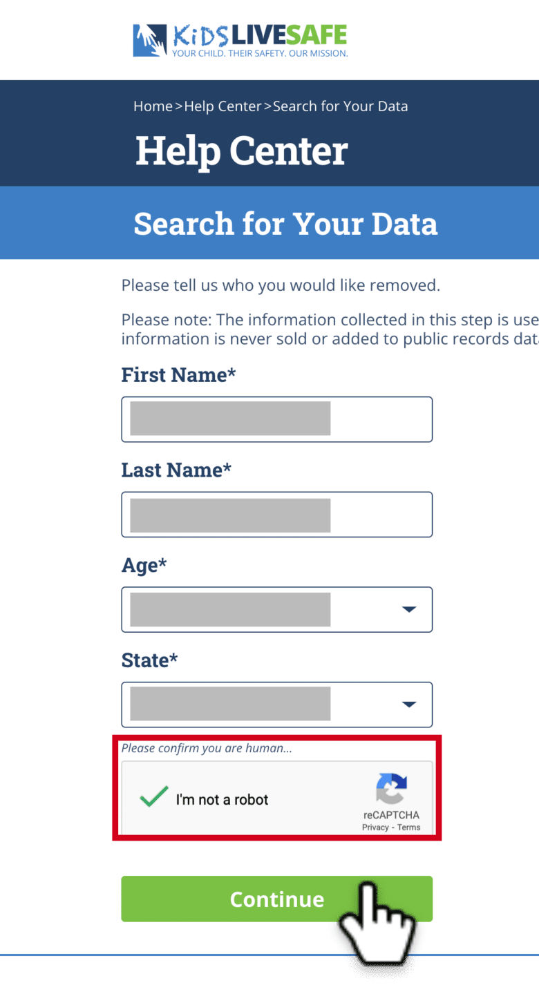 KidsLiveSafe.com: How to Opt Out of KidsLiveSafe.com | Step-by-Step ...