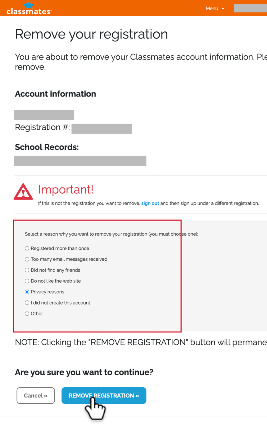 How to Opt Out of Classmates.com in 2025 | Step-by-Step