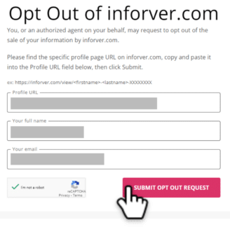 How to Opt Out of Inforver in 2025 | Step-by-Step Instructions - Optery