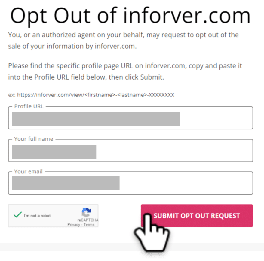 How to Opt Out of Inforver in 2025 | Step-by-Step Instructions - Optery