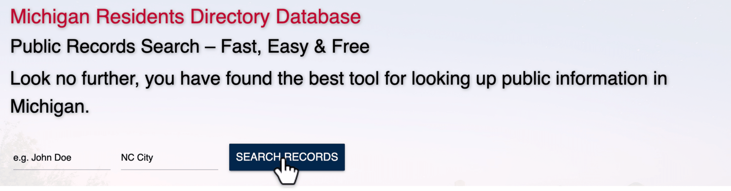 Michigan Residents Database: How to Opt Out of Michigan Residents ...