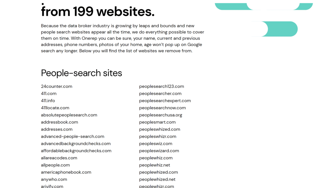 Onerep Review | Pros and Cons—What The Experts Think - Optery