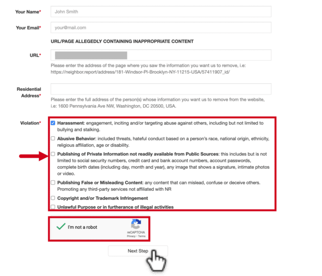 How to Opt Out of Neighbor.Report in 2025 | Step-by-Step - Optery