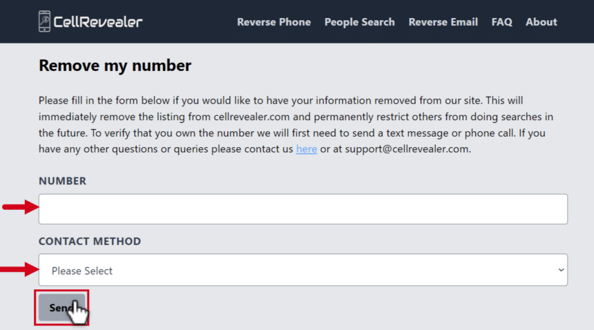 How to Opt Out of CellRevealer in 2025 | Step-by-Step Instructions - Optery