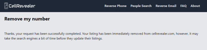CellRevealer: How to Opt Out of CellRevealer | Step-by-Step Instructions - Optery