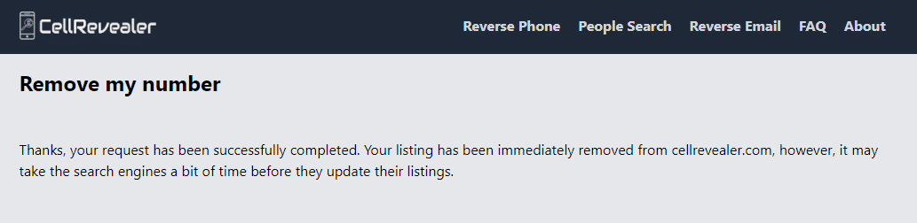 How to Opt Out of CellRevealer in 2025 | Step-by-Step Instructions - Optery