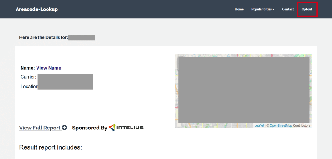How to Opt Out and Remove Yourself from Areacode-Lookup