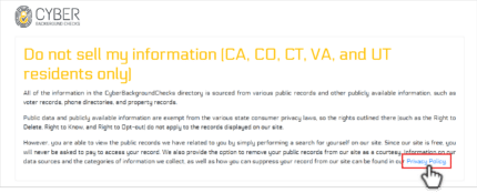 How to Opt Out of CyberBackgroundChecks in 2025