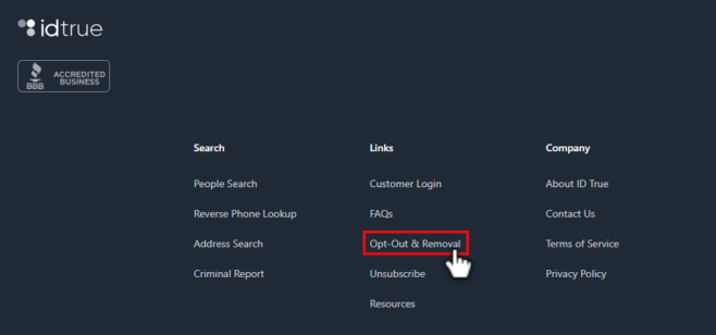 How to Opt Out of ID True in 2025 | Step-by-Step Instructions - Optery