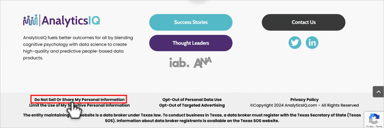 How to Opt Out of AnalyticsIQ in 2025 | Step-by-Step Instructions - Optery